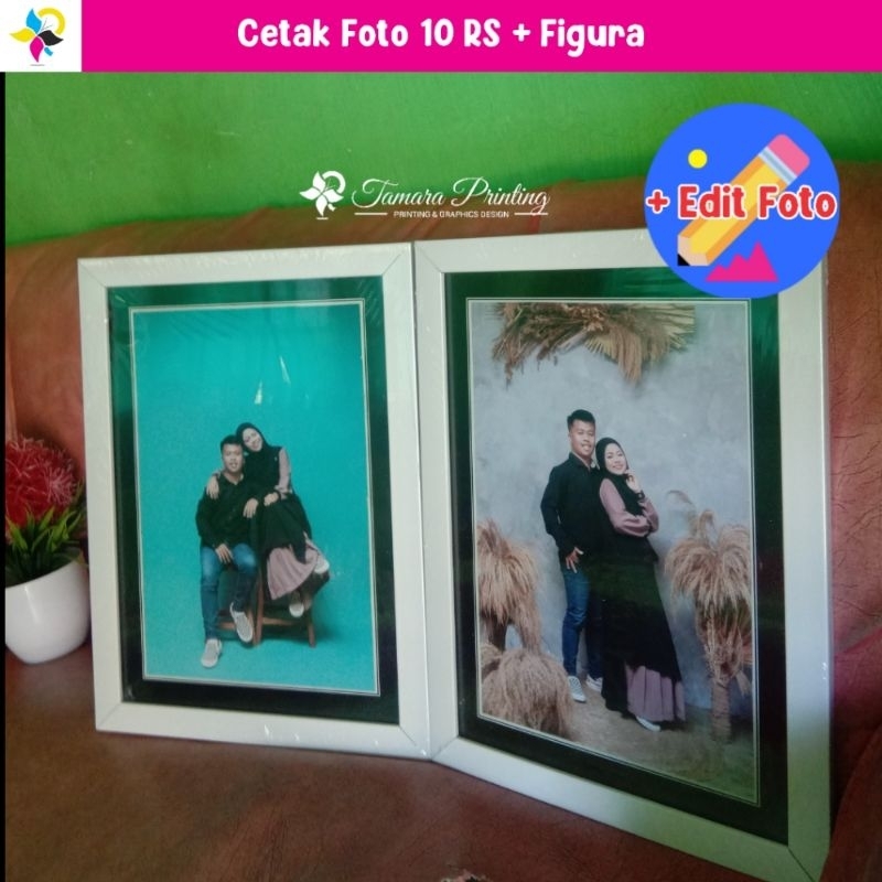 Jual Cetak Foto 10RS dan Figura Bingkai Minimalis + Edit Foto by Tamara ...