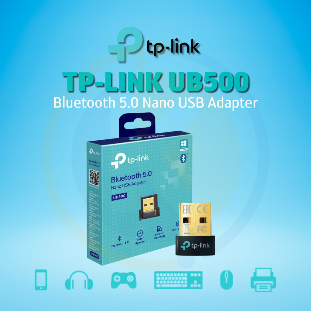 Jual TP-LINK [UB500] BLUETOOTH NANO USB ADAPTER | Shopee Indonesia