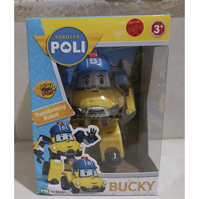 Jual Robocar Poli Transforming Robot BUCKY | Shopee Indonesia