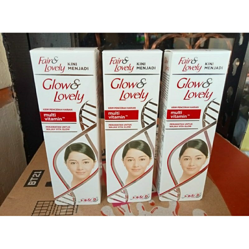 Jual fair & lovely krim pencerah wajah multivitamin 23g | Shopee Indonesia