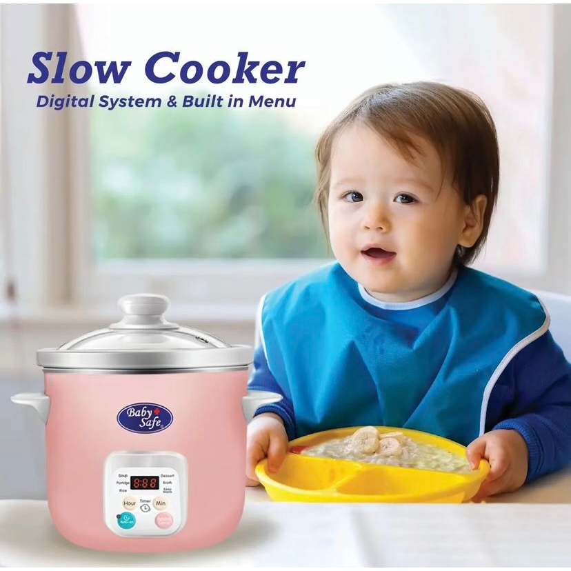 Jual Slow Cooker Baby safe LB06D Kapsitas 1,5 Liter | Shopee Indonesia