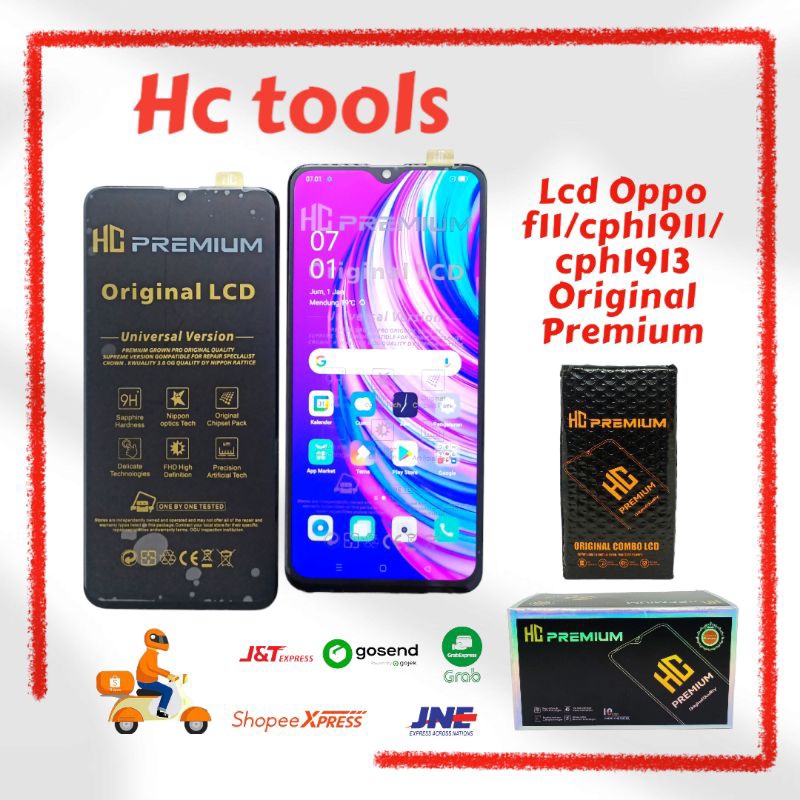 Jual LCD TOUCHSCREEN OPPO F11/CPH1911/CPH1913 ORIGINAL PREMIUM | Shopee ...