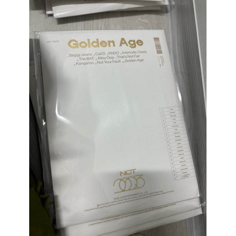 Jual NCT 2023 GOLDEN AGE ALBUM COLLECTING VER SEALDED | Shopee Indonesia