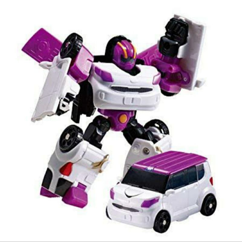 Jual Mini W Ungu Putih Robot Transformasi Mobil | Shopee Indonesia