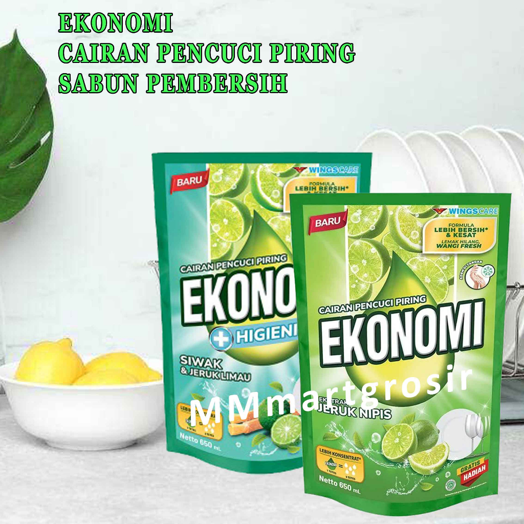 Jual Sabun Cuci Piring / Ekonomi / Power Liquid / 650ml | Shopee Indonesia