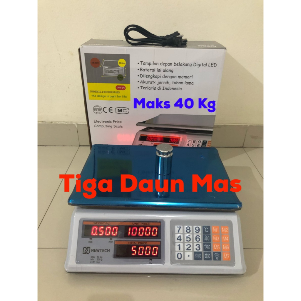 Jual Timbangan laundry / timbangan sembako / timbangan digital barang 30 kg | Shopee Indonesia