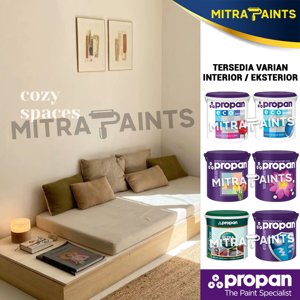 Jual CAT TEMBOK PROPAN IVORY PILLAR OW-7-1 / CREAM / DECORLOTUS ...