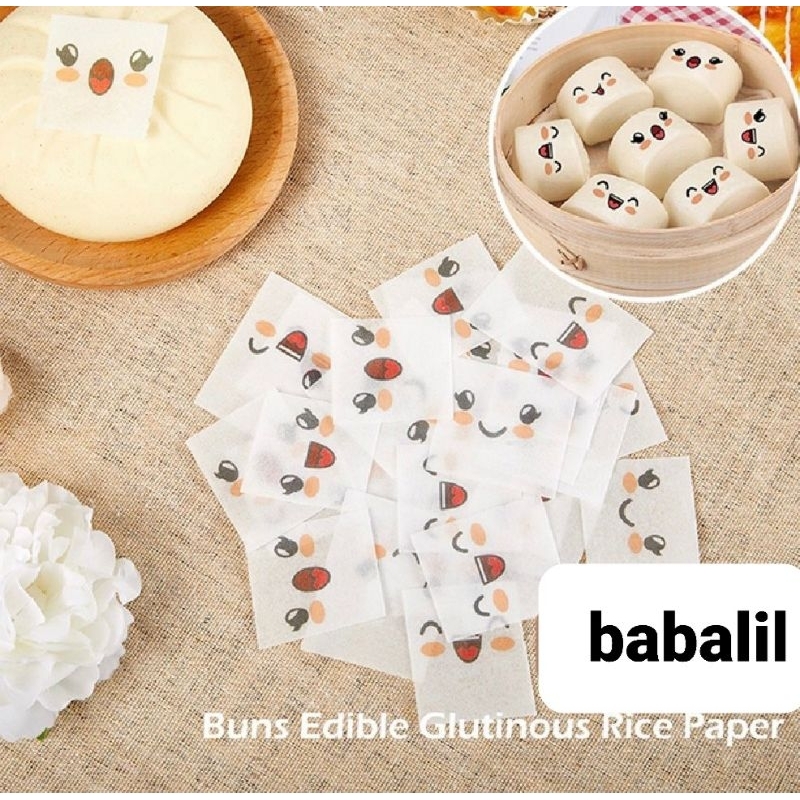 Jual Stiker makanan BISA DIMAKAN edible glutinous rice paper dekorasi ...