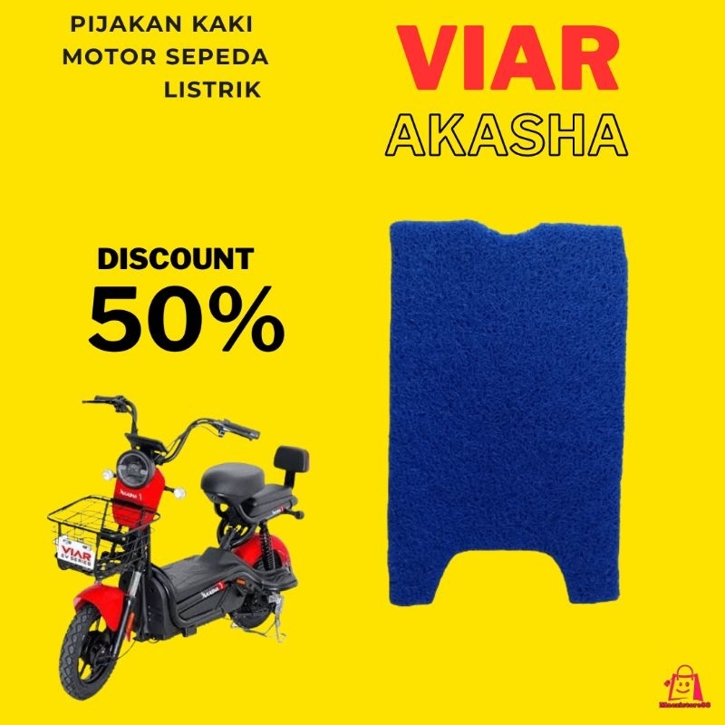 Jual Pijakan Alas Kaki Pelindung Aki Sepeda Motor Listrik Viar Akasha ...