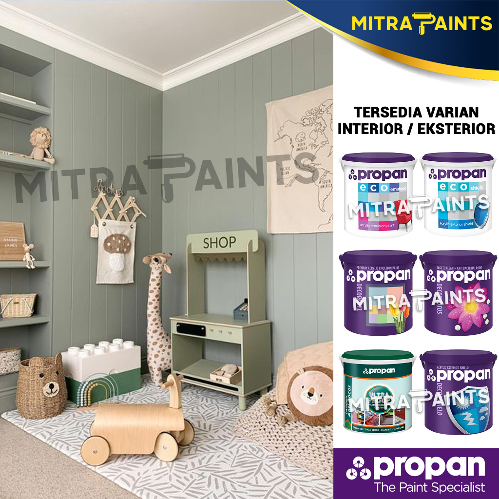 Jual CAT TEMBOK PROPAN 149-4 SPRING FORWARD / SAGE GREEN ABU ...