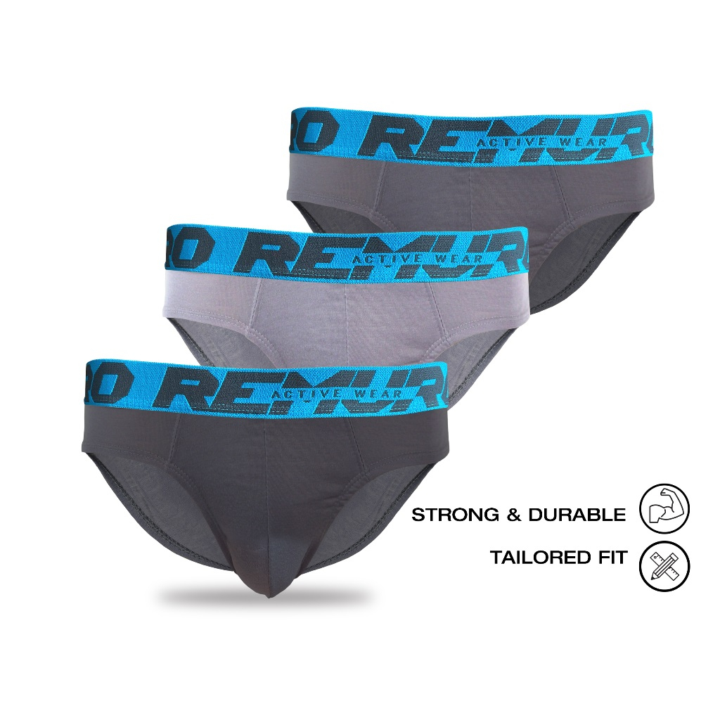 Jual REMURO - Celana Dalam Pria ACTIVE SW-1101 BLUE (isi 3 pcs ...