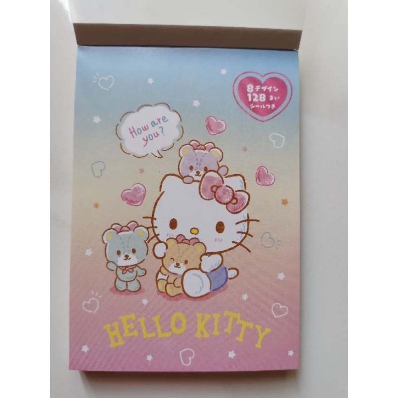 Jual memo pad sanrio hello kitty! hello kitty memo pad | Shopee Indonesia