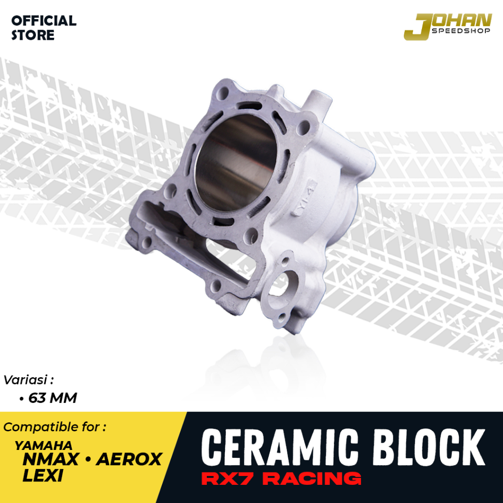Jual Blok Seher Only Rx7 Racing Nmax Aerox Lexy 63mm 65mm 68mm 70mm ...