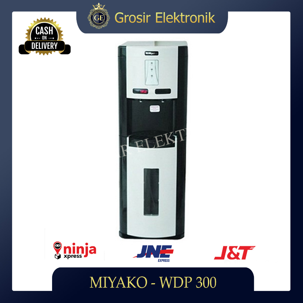 Jual Dispenser Air MIYAKO WDP300 / WDP 300 Galon Bawah dengan Empty ...