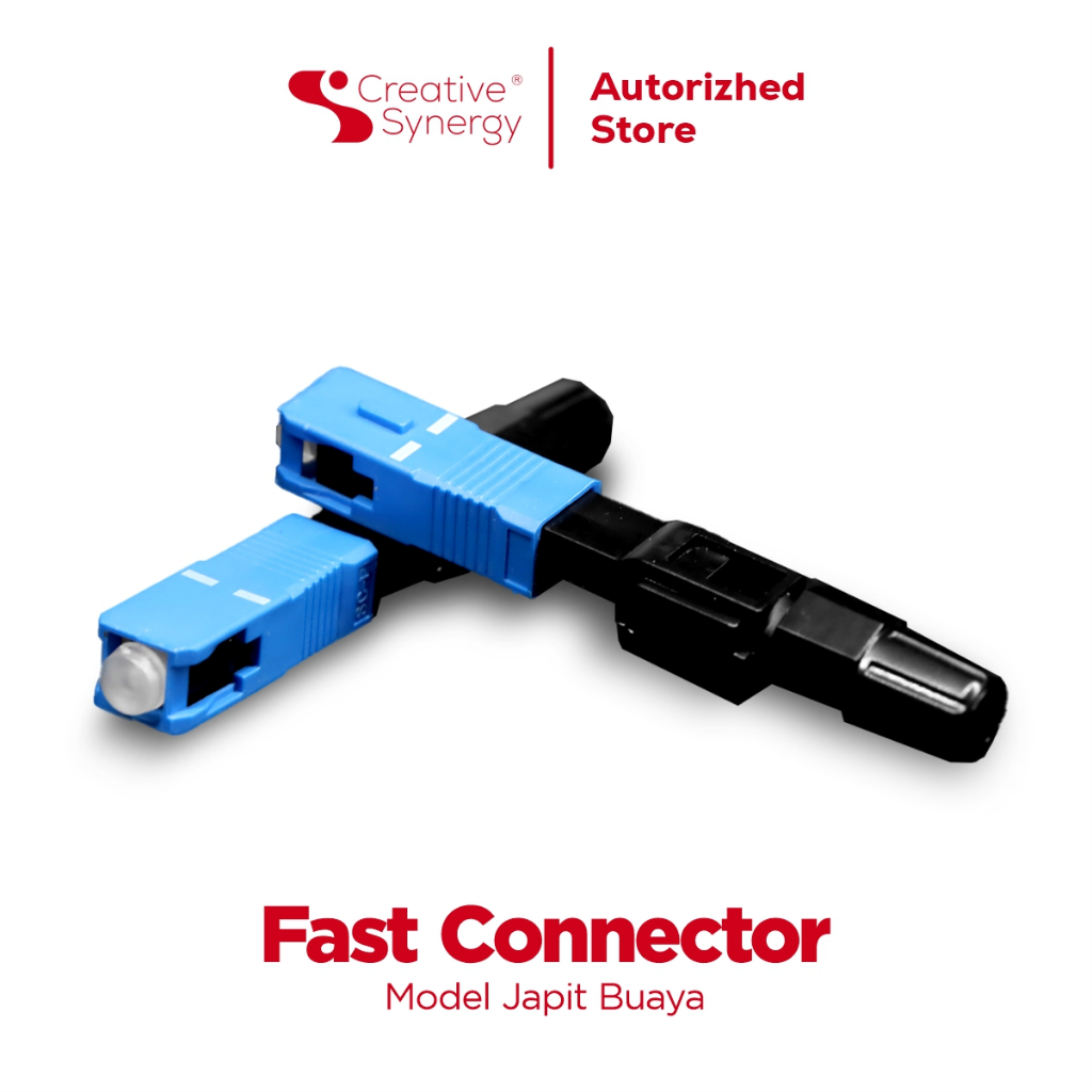 Jual [𝗛𝗜𝗚𝗛 𝗤𝗨𝗔𝗟𝗜𝗧𝗬]Fast Connector SC UPC isi 10Pcs Fascon Fiber Optik ...