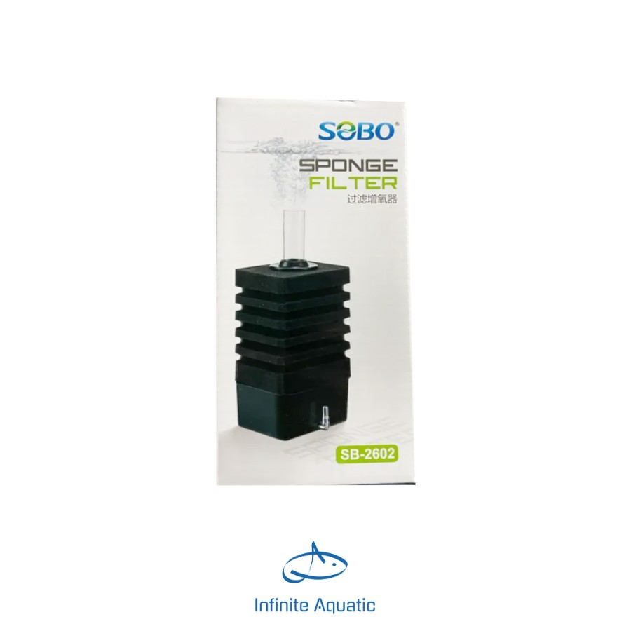 Jual SOBO Sponge Filter SB-2602 Filter Air Aquarium Sponge Biofoam ...