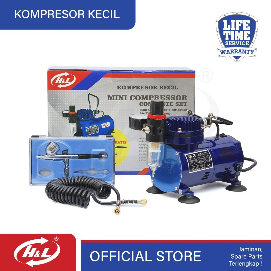 Jual Kompresor mini air brush / Mini Air Compressor PROHEX | Shopee ...