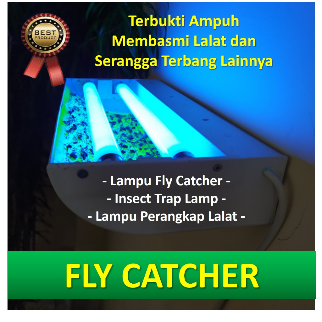 Jual Fly Catcher Insect Trap Lampu Perangkap Lalat Serangga Terbang ...