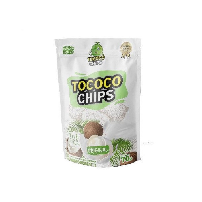 Jual TOCOCO CHIPS ORIGINAL 70GR | KERIPIK KELAPA ENAK | Shopee Indonesia