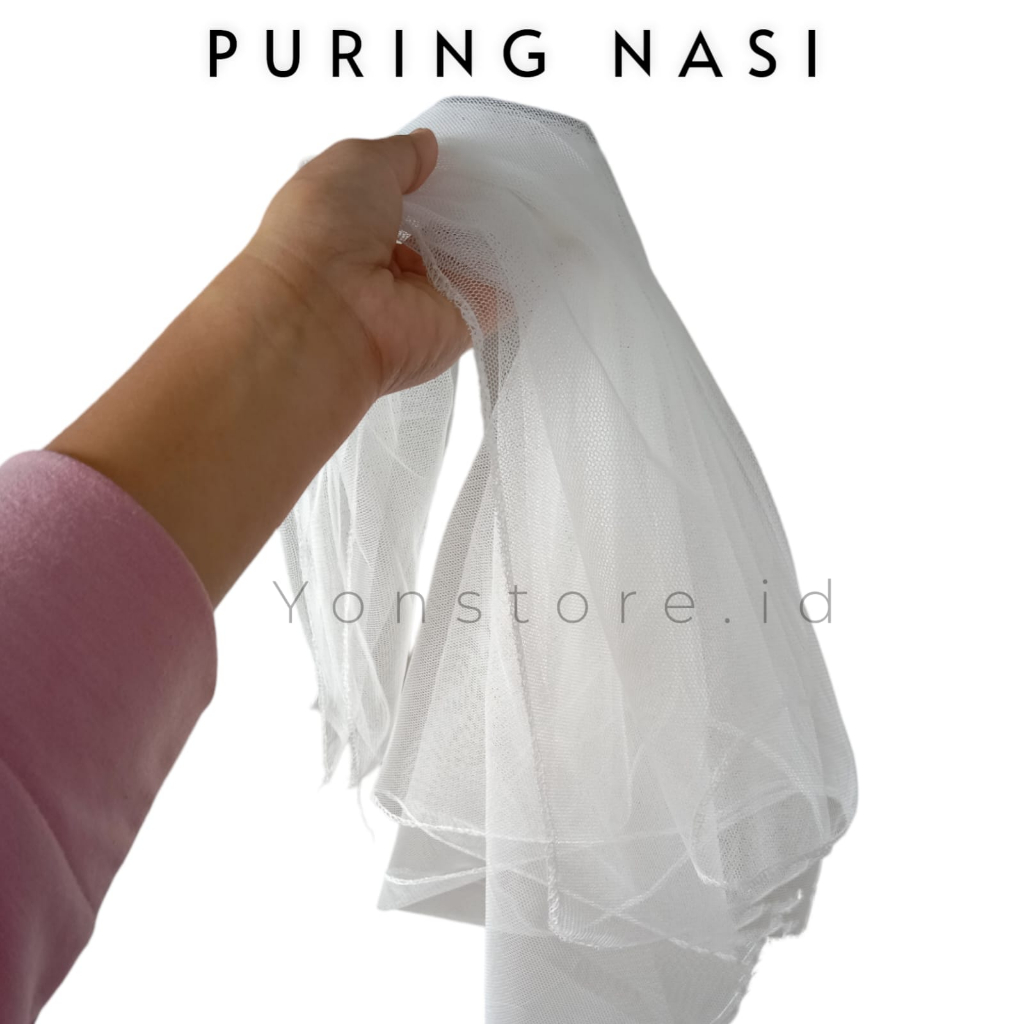 Jual kain puring nasi 1 Lembar (Pcs) Kain Pengangat nasi / Kain Pemeras ...