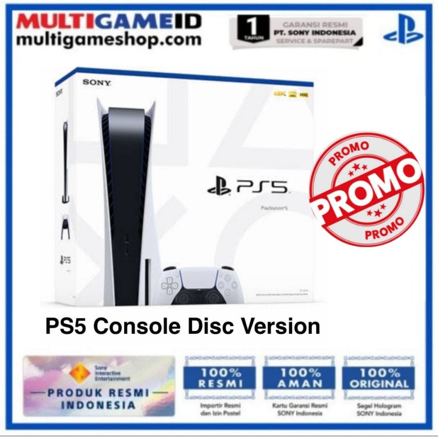 Jual PS5 Console FAT Disc Version CFI-1218A (Sony Indonesia) | Shopee Indonesia