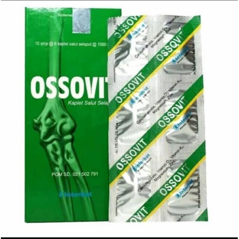 Jual ossovit strip 6 kaplet | Shopee Indonesia