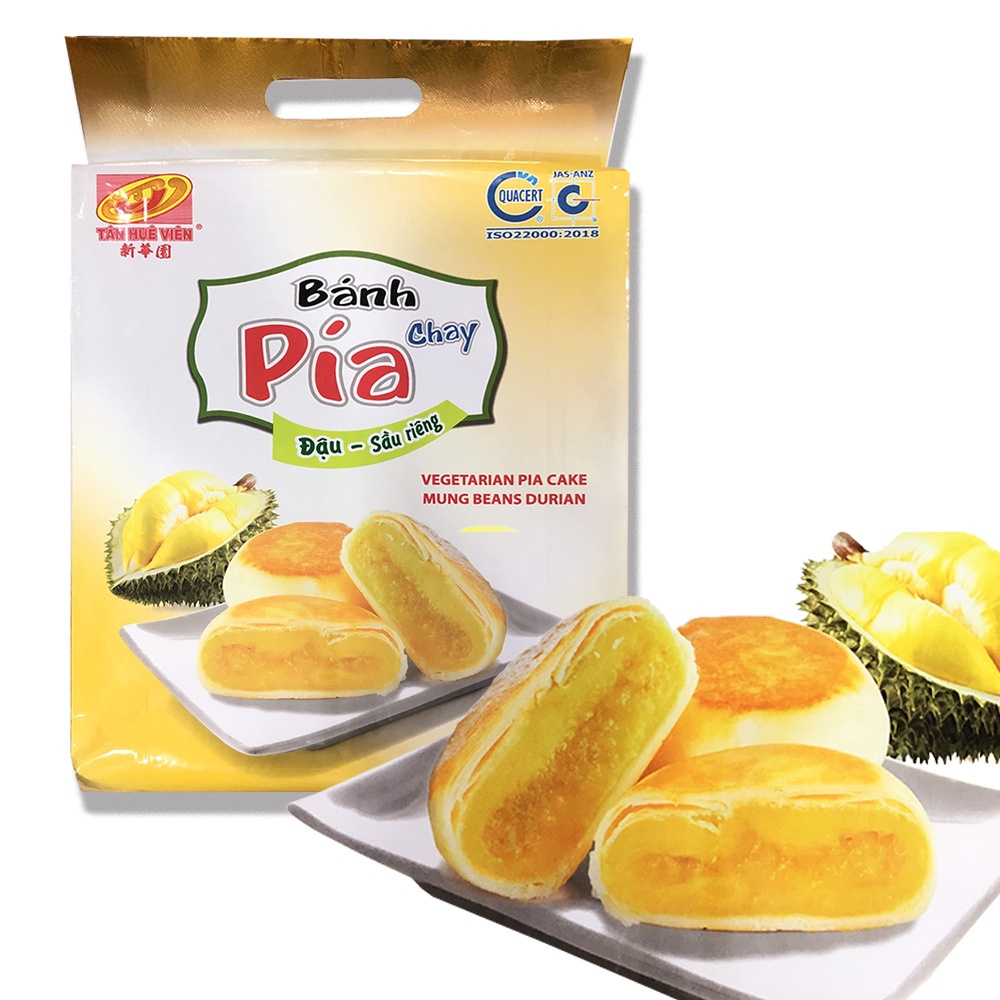 Jual Banh Pia Chay Pie Pia Cake Mung Beans Pandan Durian Liu Sha ...