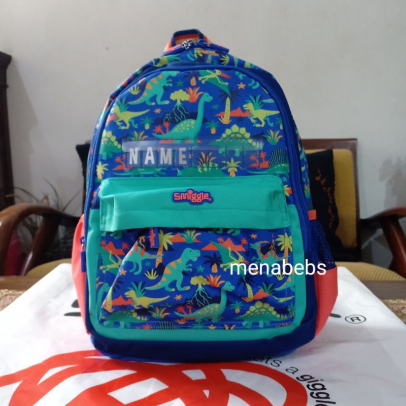 Jual Smiggle Backpack Junior Animalia Dino / Movin original store ...