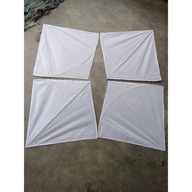 Jual layangan kertas polos semi minyak uk 54 isi 100 | Shopee Indonesia