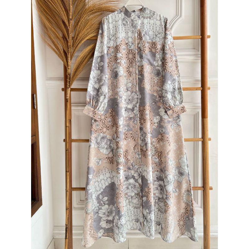 Jual NADYA DRESS/GAMIS CEWEK TERBARU/GAMIS MOTIF PALING LARIS/DRESS ...