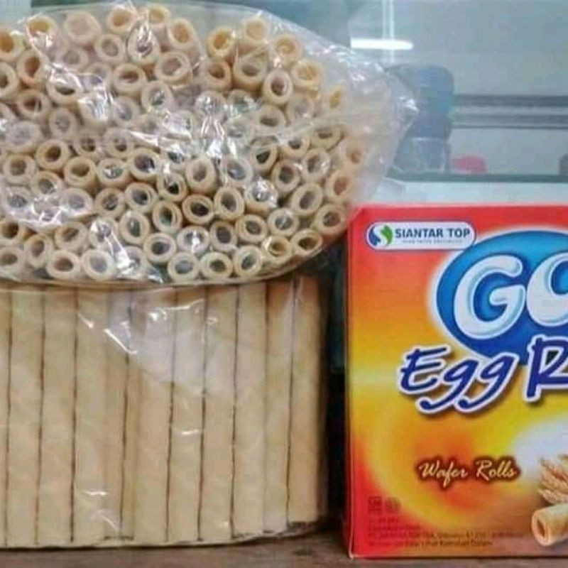 Jual Go Egg Roll Siantar Top Curah kemasan 300 gr | Shopee Indonesia