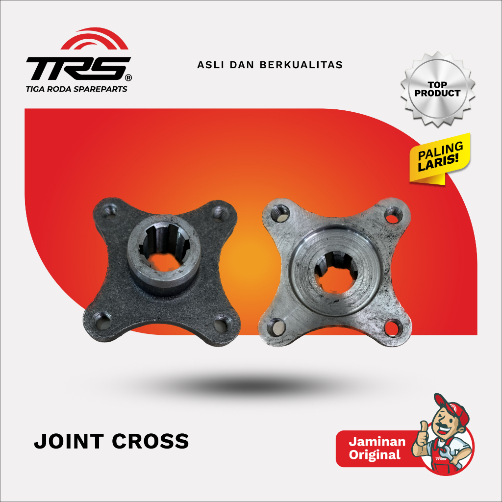 Jual TRS Joint Cross Cross Joint Kupu Silang Belakang Motor Roda Tiga ...