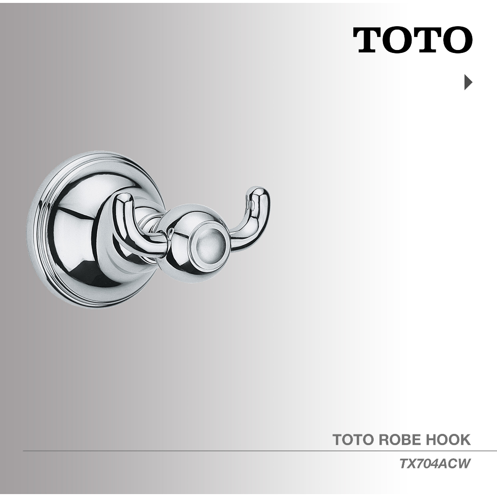 Jual TOTO TX704ACW Double Robe Hook | Shopee Indonesia