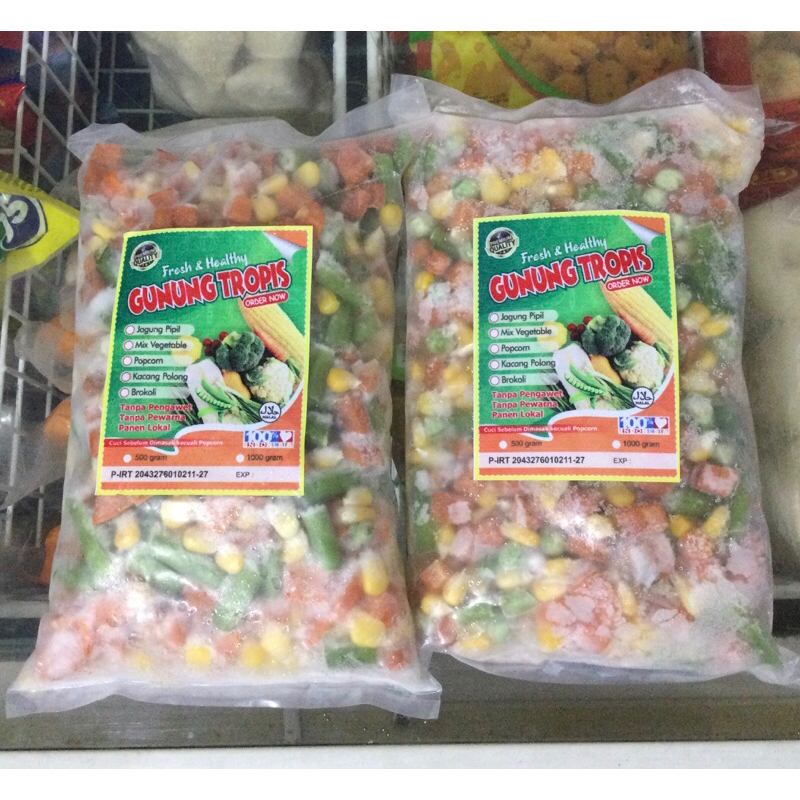Jual Mixed Vegetable 500gr | Shopee Indonesia