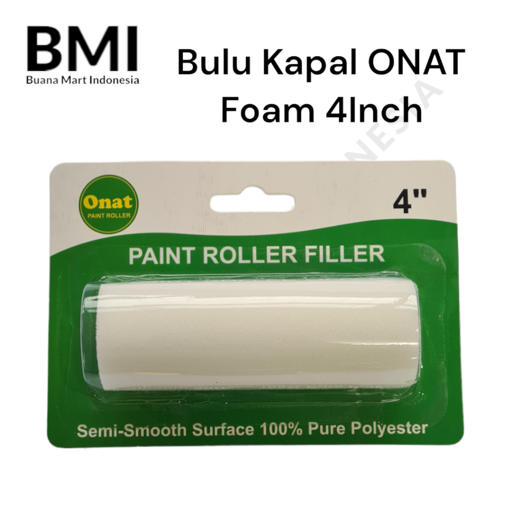 Jual Bulu Kapal ONAT Foam 4 Inch | Isi Refill Busa | Isi Ulang Kuas ...