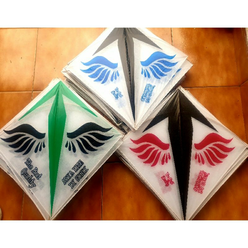 Jual Layangan Sukhoi Super Motif Sonix Kite Motif 3 Warna | Shopee ...