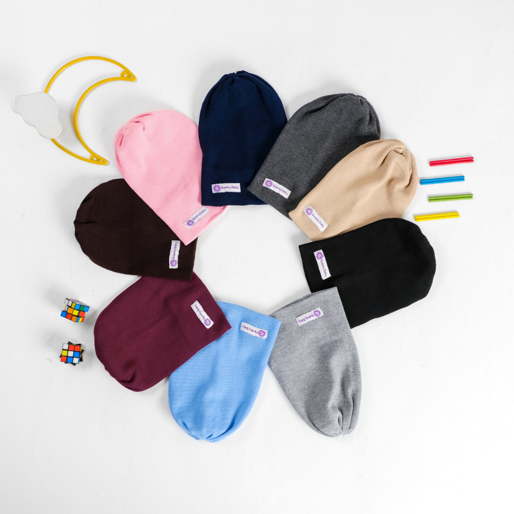 Jual Gummy Baby Kupluk Rajut Anak 1 4 Tahun Kupluk Anak Kupluk Bayi ...