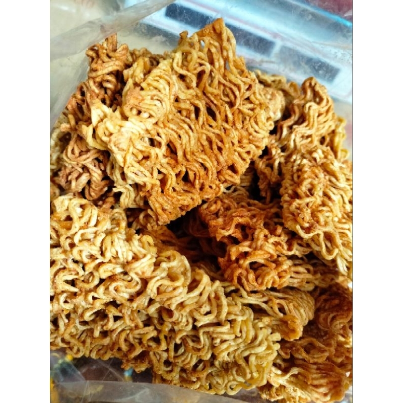 Jual MIE KREMES PEDAS KRIUK/MIE KERING PEDAS/KERIPIK MIE | Shopee Indonesia