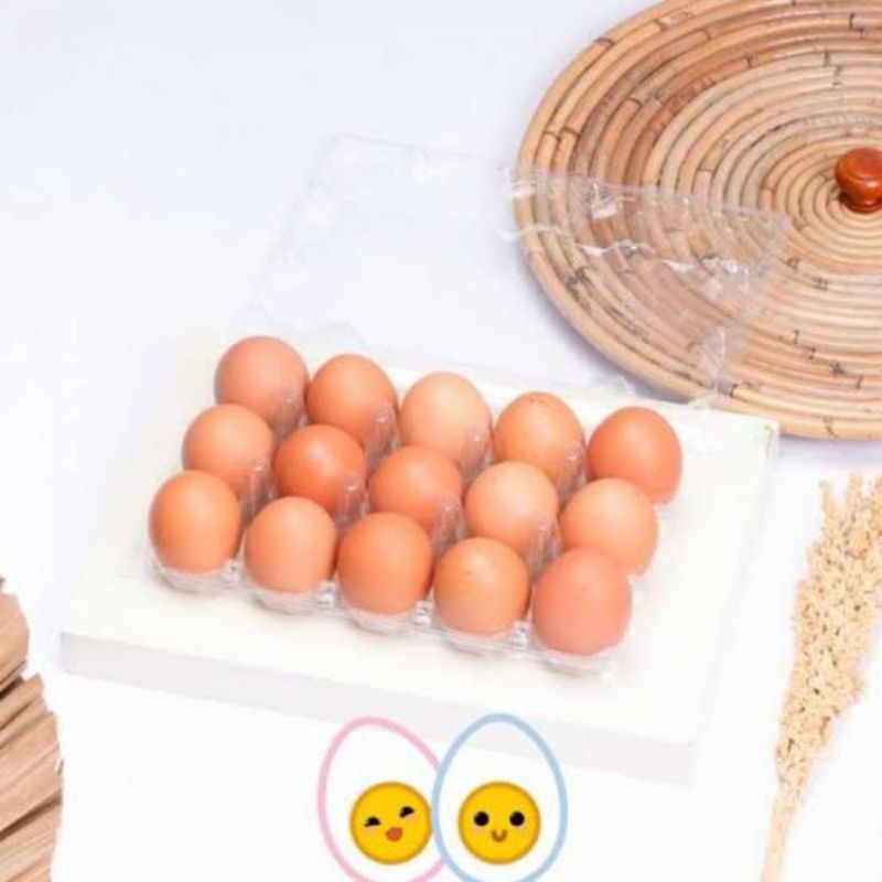 Jual Telur Ayam size remban / menengah ( 15 butir ) | Shopee Indonesia