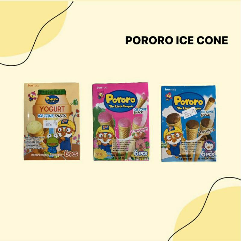Jual PORORO SNACK ICE CONE | Shopee Indonesia