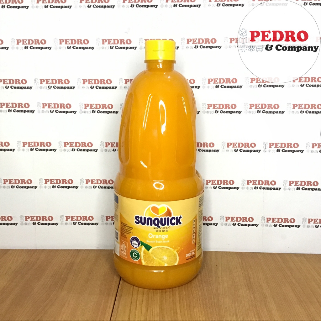 Jual sunquick orange 2 liter - buah jeruk (botol besar) | Shopee Indonesia