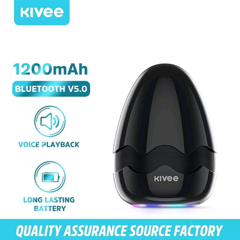 Jual Speaker Bluetooth KIVEE BASIKE Telur MW01 Clear Stereo Bass ...
