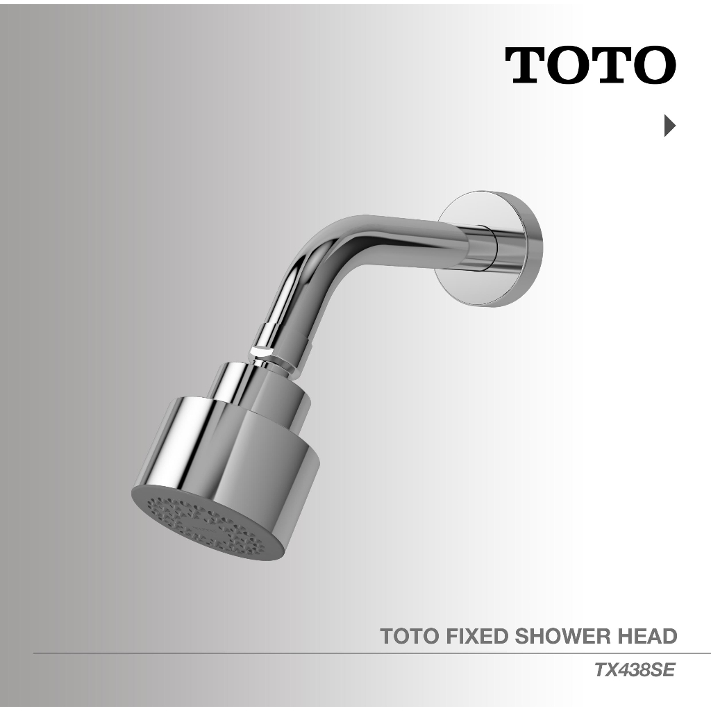Jual TOTO TX438SE Fixed Shower Head Keran Tembok | Shopee Indonesia