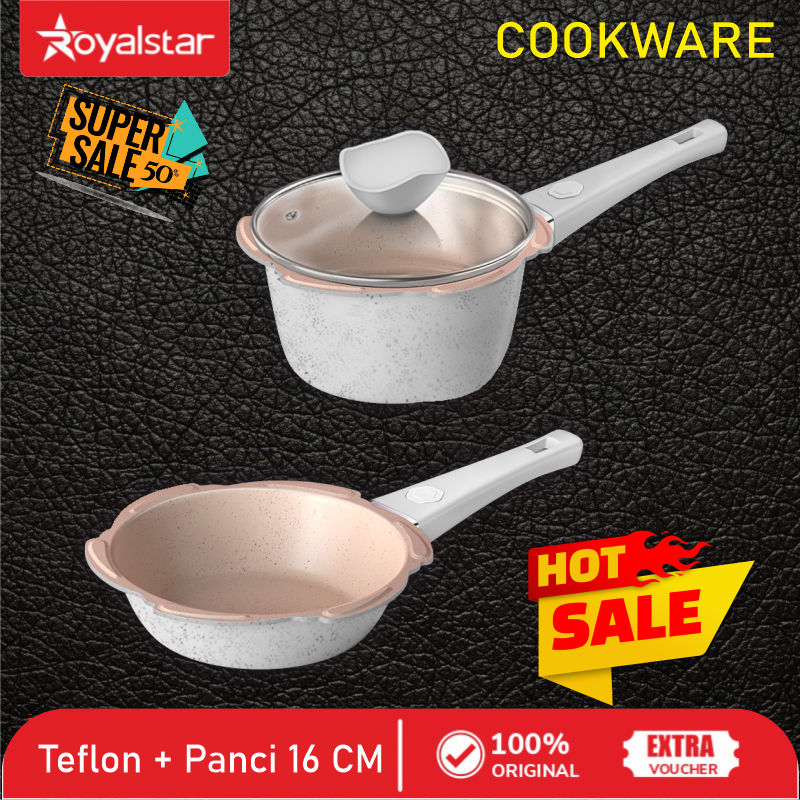 Jual Royalstar Set Teflon dan Wajan Mpasi Bayi - Wajan Panci Satu Set ...