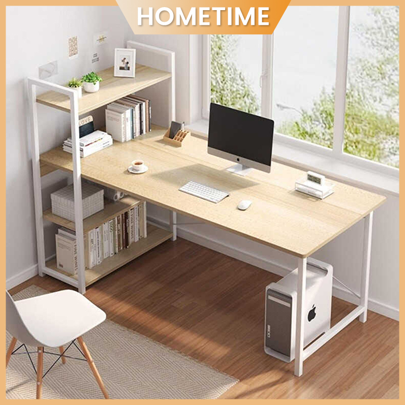 Jual HOMETIME Meja Belajar MinimalisMeja Kantor Meja Komputer 120CM ...