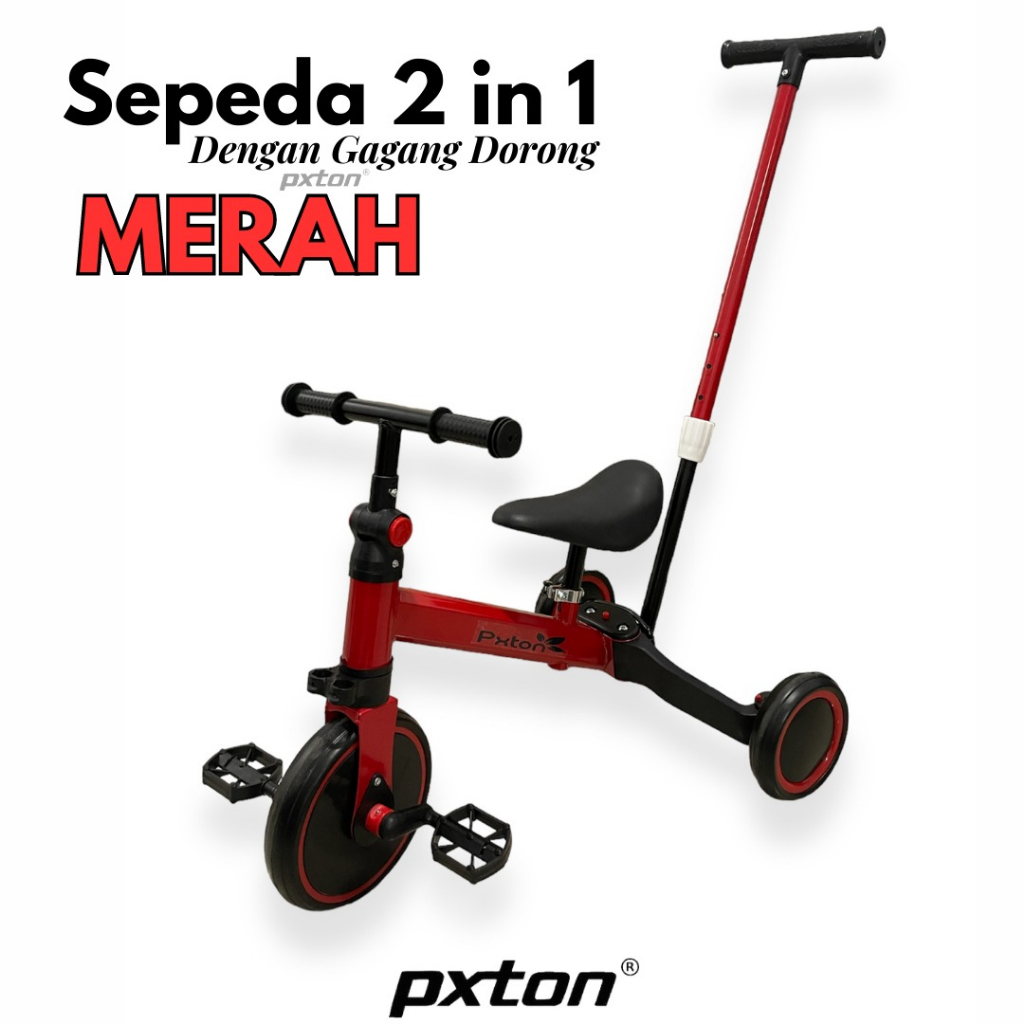 Jual PXTON - Mainan Sepeda Anak Roda 3 / 2In1 M97 Sepeda Keseimbangan ...