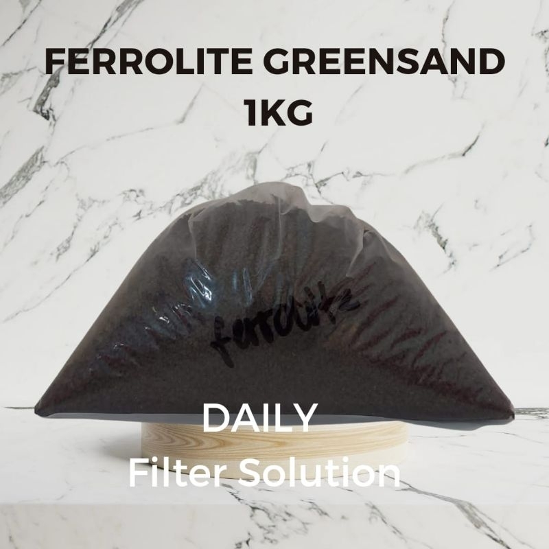 Jual Ferrolite Greensand untuk Filter Air Eceran 1 Kg | Shopee Indonesia