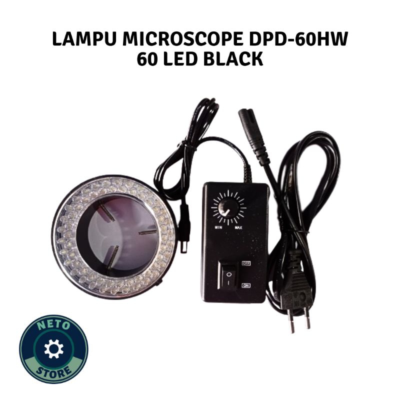 Jual LAMPU MICROSCOPE DPD-60HW 60 LED BLACK | Shopee Indonesia