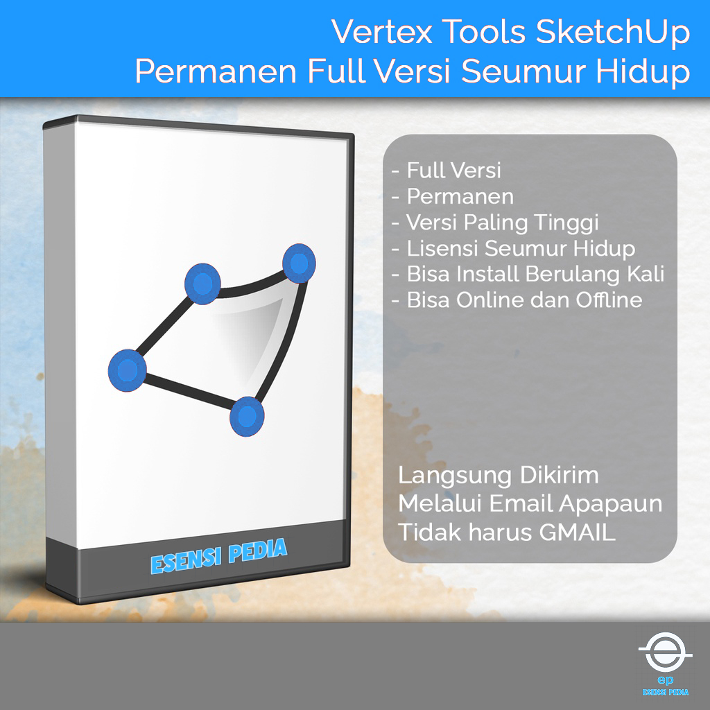 Jual Vertex Tools 2 SketchUp Permanen Full selamanya | Shopee Indonesia