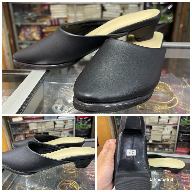 Jual Selop Putri hitam/Selop kebaya/Selop domas /Selop pagar ayu ...